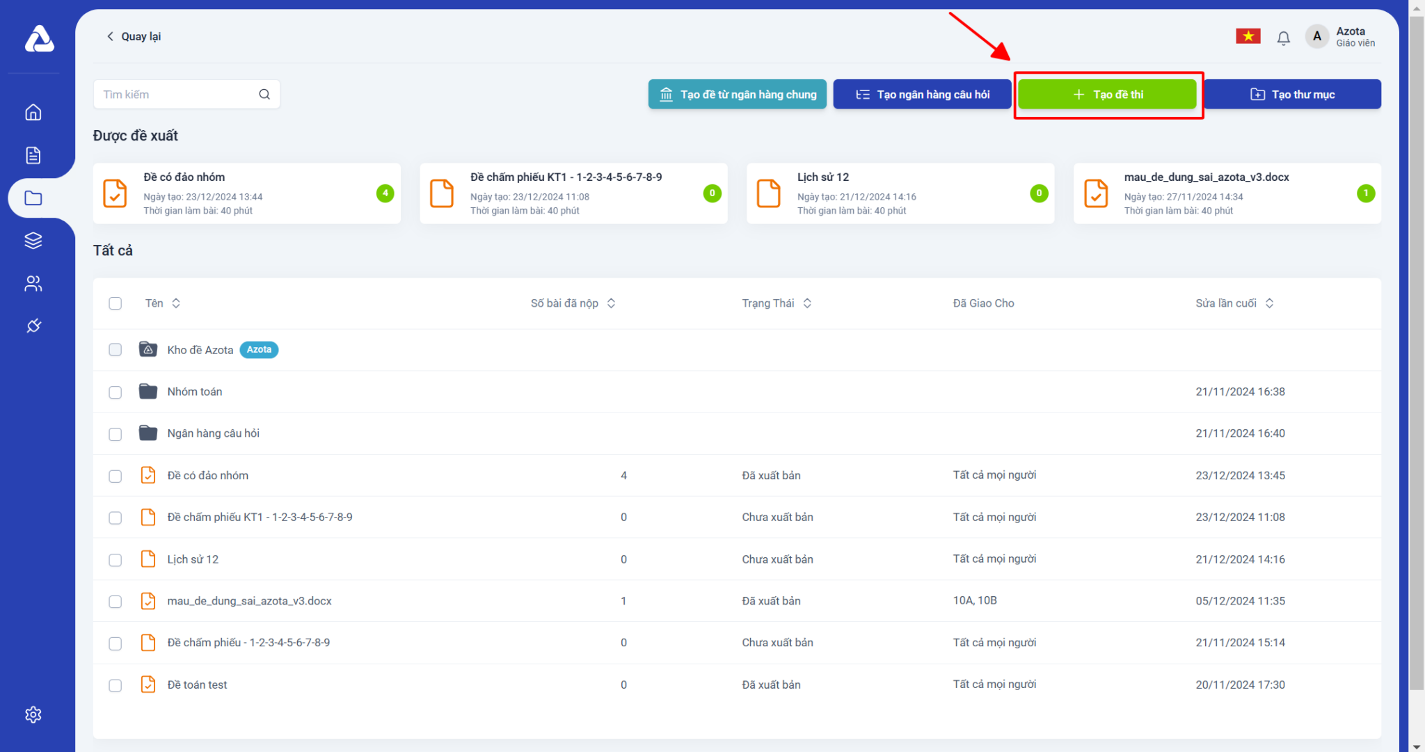 Số hóa nội dung File PDF - Hướng dẫn sử dụng Azota